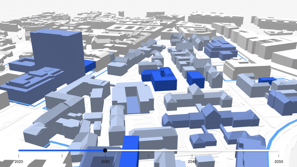 Interactive 3D architecture models showcase the construction plans from ...