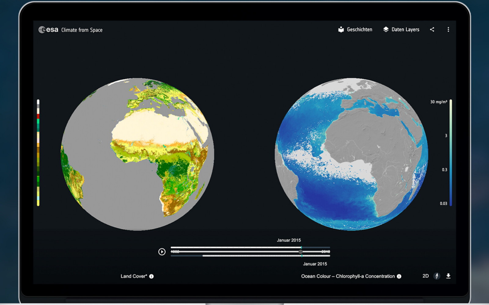 ESA Climate from Space: Explore climate and climate change ...
