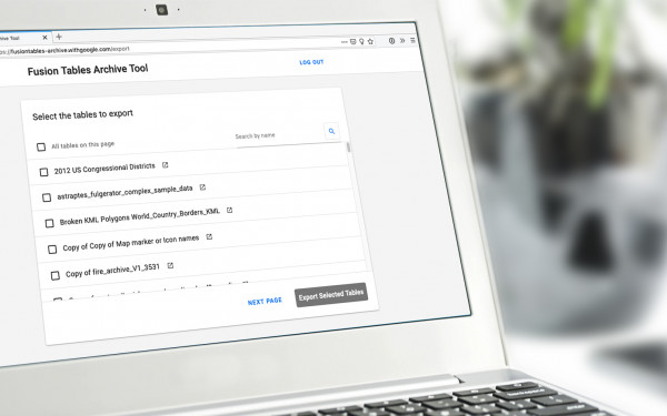 Google Fusion Tables: Migrate your maps with the Archive Tool | Insights | Ubilabs