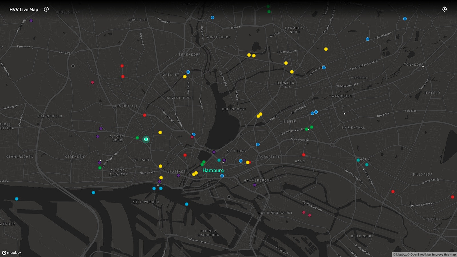 HVV.live – Visualizing Hamburg's Public Transport | Insights | Ubilabs