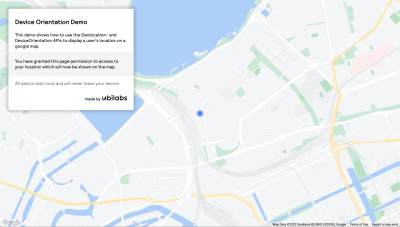 How to use geolocation and device orientation