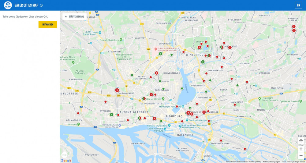 Plan International launches Safer Cities Map | Insights | Ubilabs