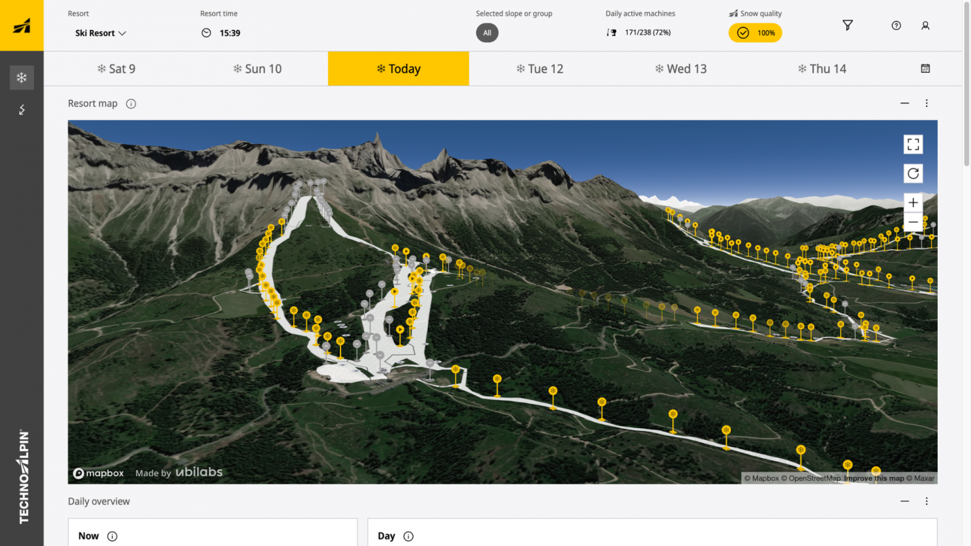 SNOWMASTER: Managing ski resorts with real-time data in 3D