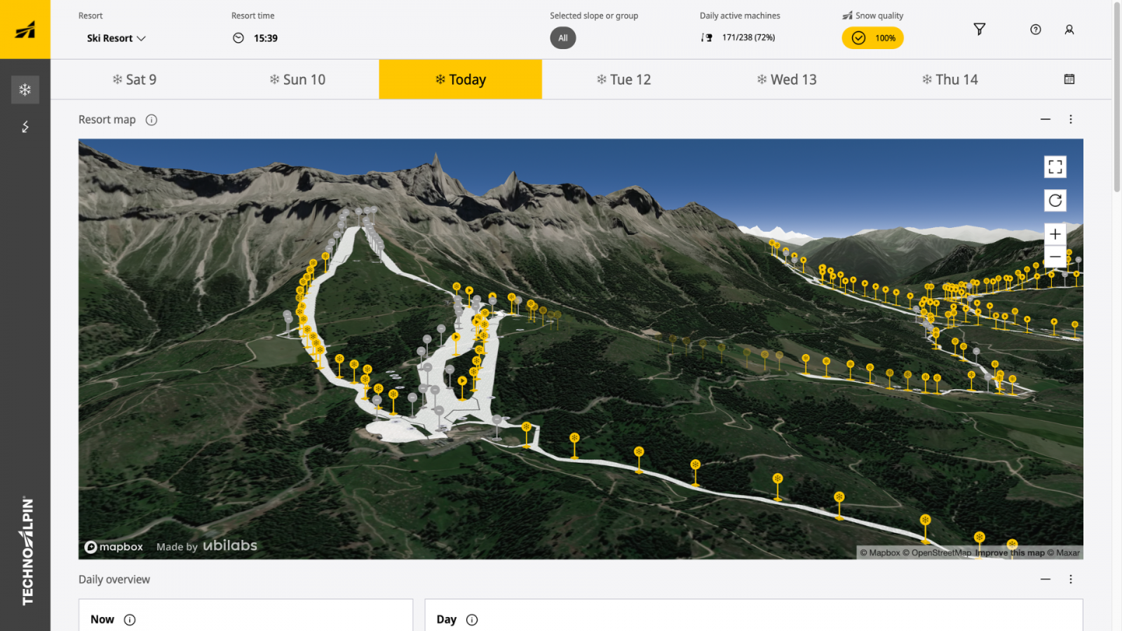 SNOWMASTER: Managing ski resorts with real-time data in 3D