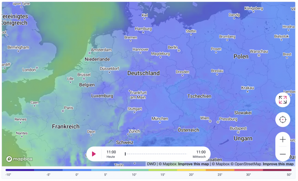 Dynamic Weather Maps | Ubilabs